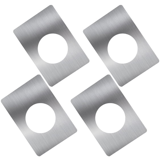 UPOUART 4-Pack Stainless Steel Door Kick Plates for Front Door ...