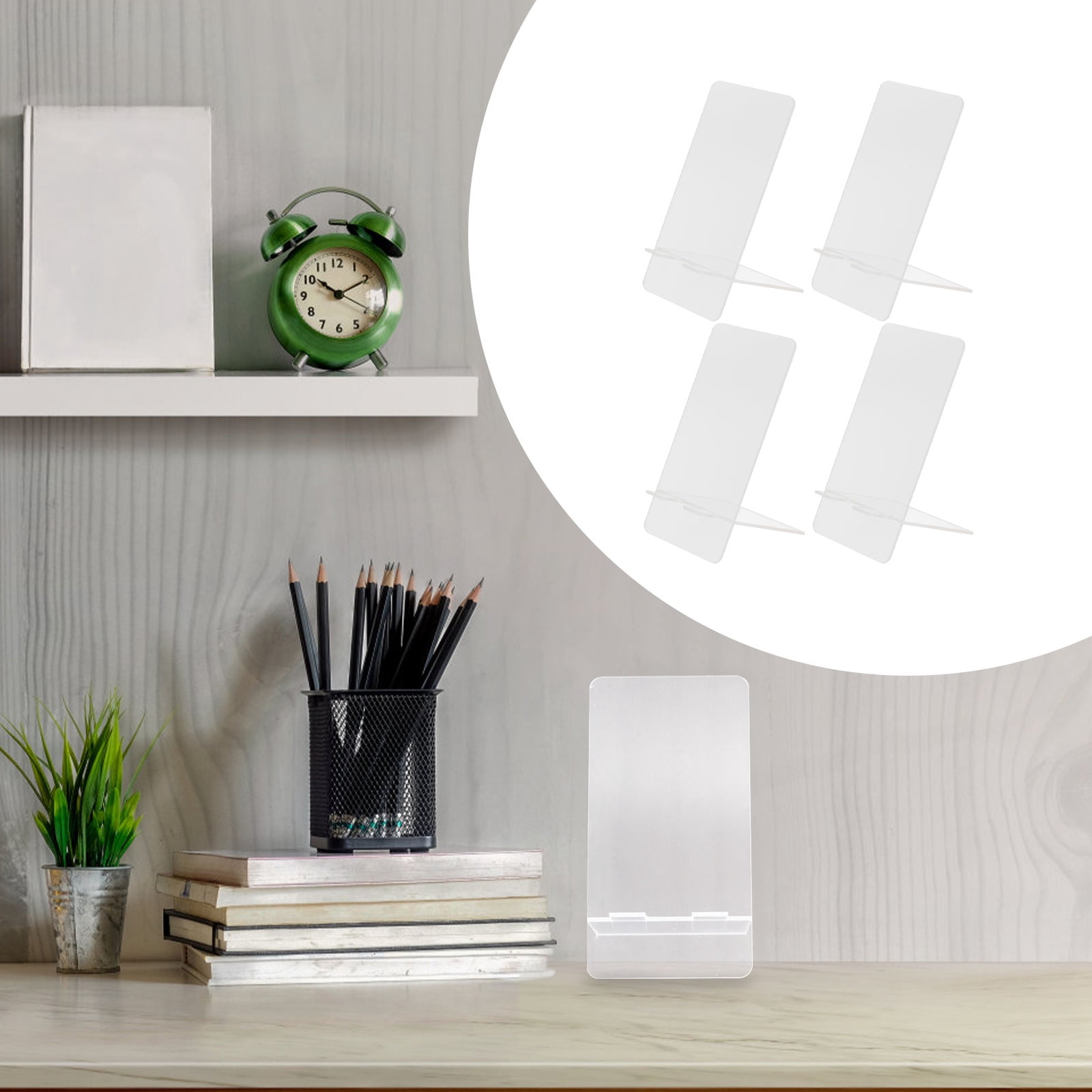 UPOUART 4Pcs Transparent Note Message Board for Desktop and Phone ...