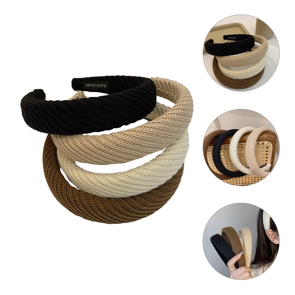 UPOUART 4Pcs Womens Hair Bands Assorted Color Fabric Headbands for ...