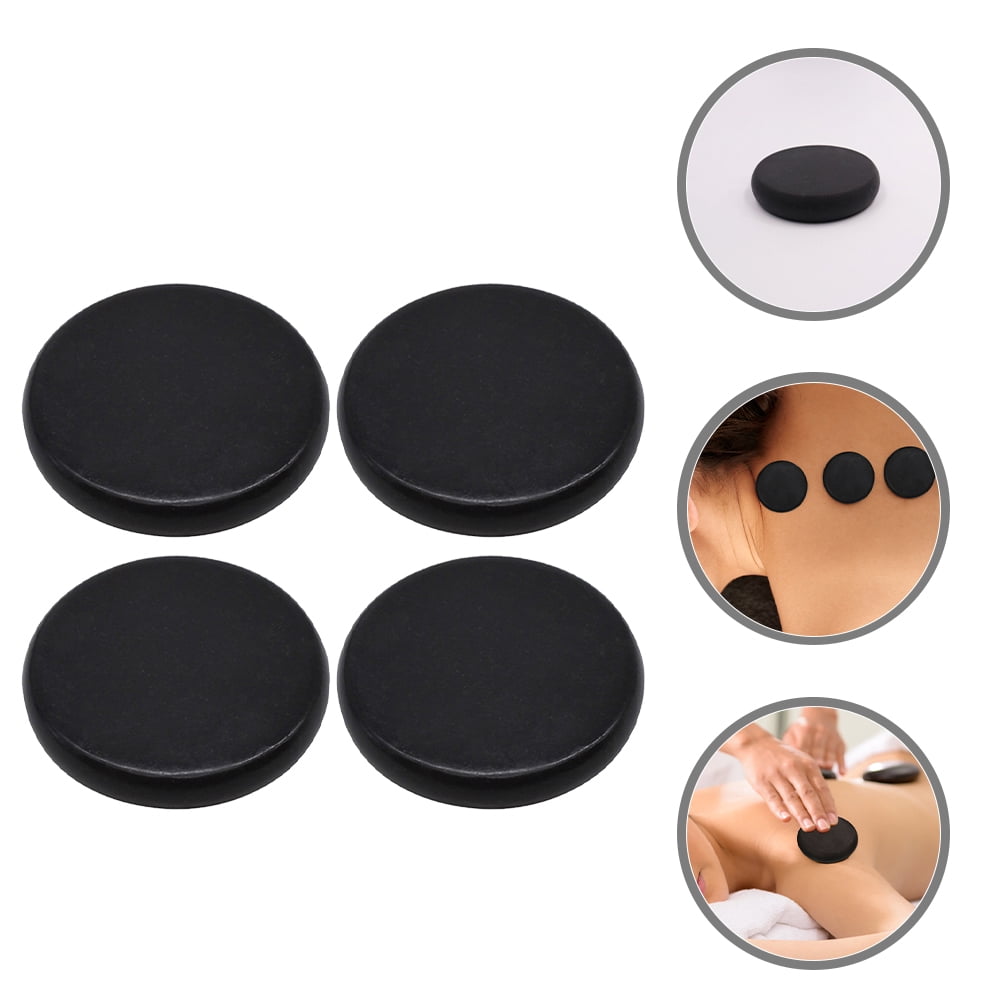 UPOUART 4pcs Hot Massage Stones Natural For Scraping Tool For Relief ...
