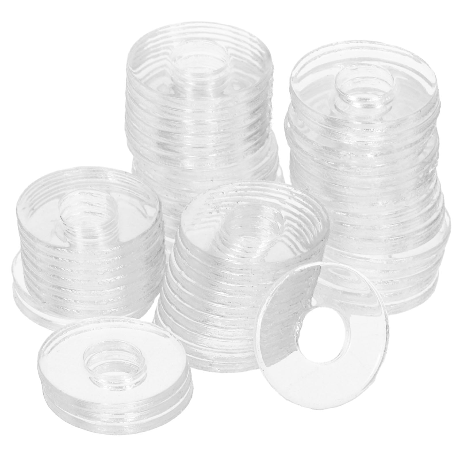 UPOUART 500Pcs Transparent Washers Replacement Sealing Rings for Shower ...