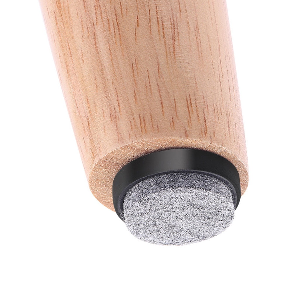 UPOUART 50Pcs Black Chair Sliders for Wood Floors with Floor Protection ...