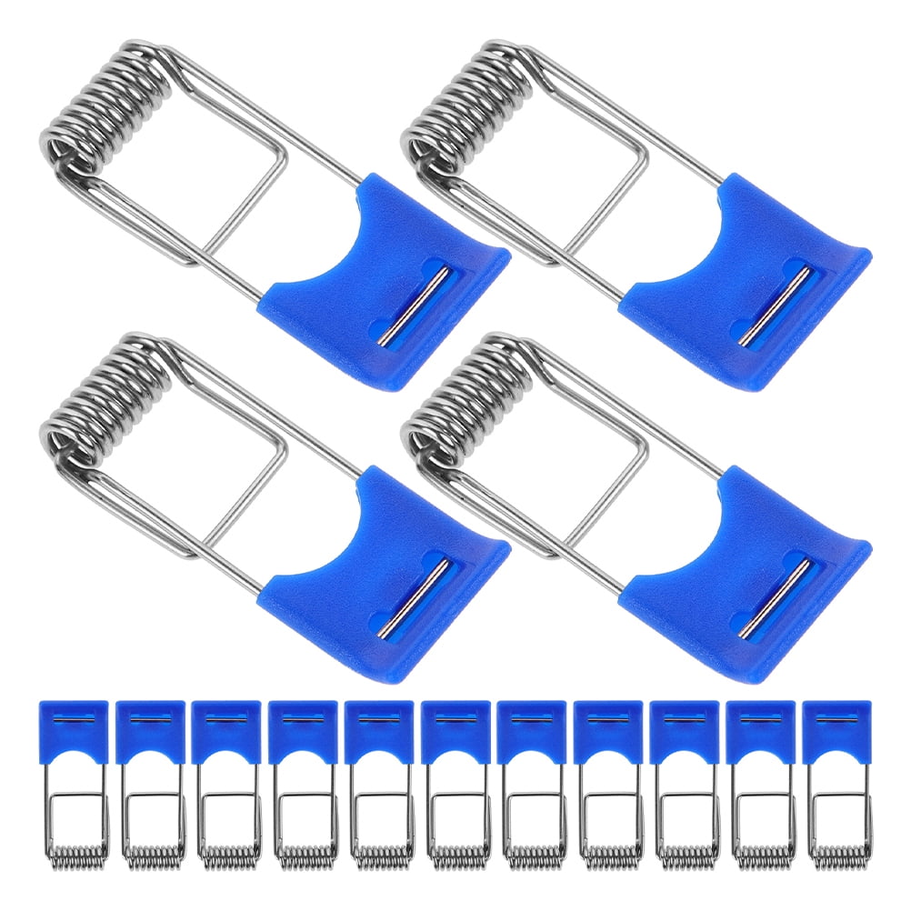 UPOUART 50Pcs Blue Downlight Spring Clips Secure Hold Ceiling Light ...