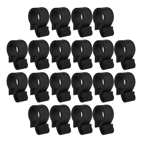 UPOUART 50Pcs Plastic Tube Clamp Hooks for Irrigation Hose Securing in ...