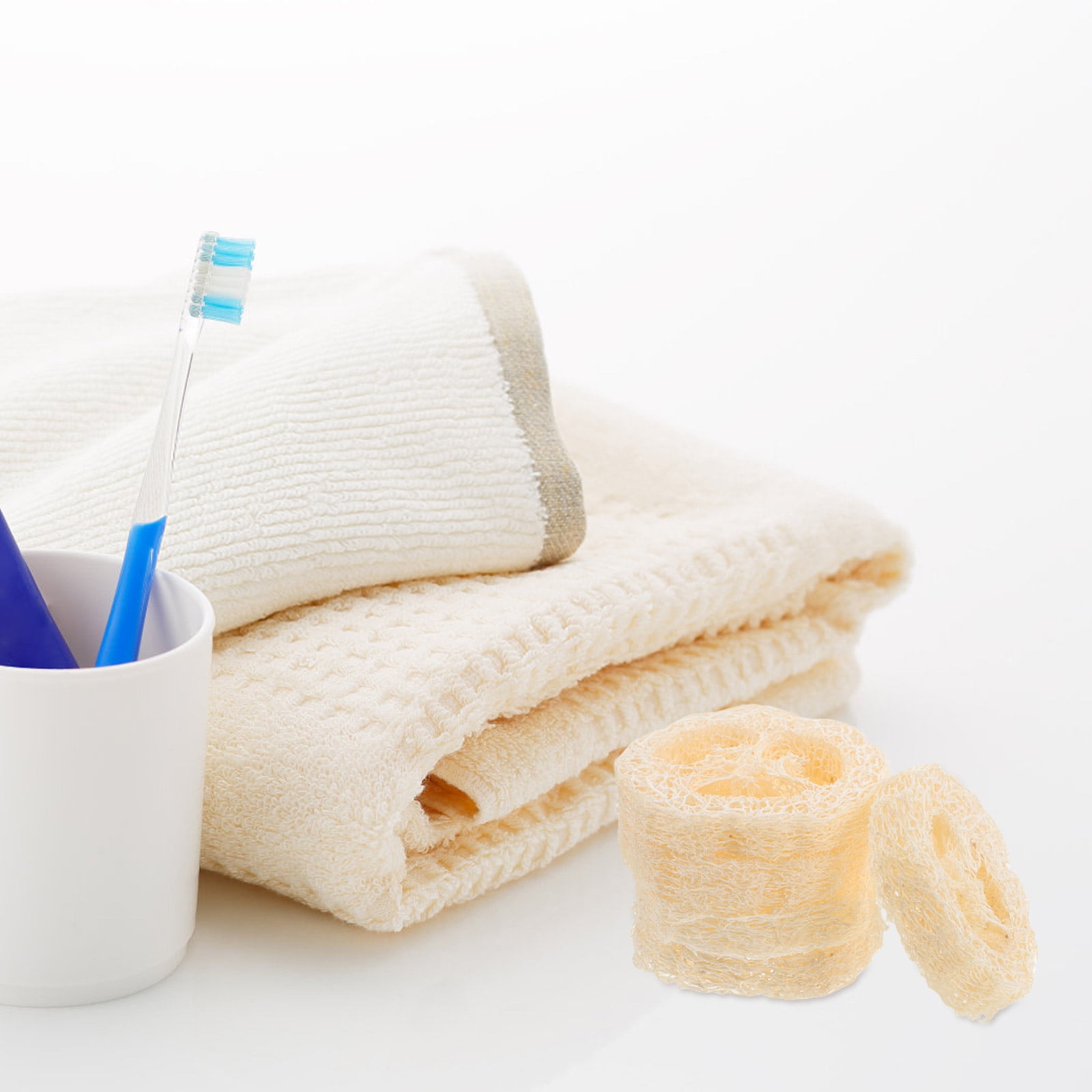 UPOUART 5Pcs Breathable Loofah Pad Soap Tray for Bathroom Use Shower ...