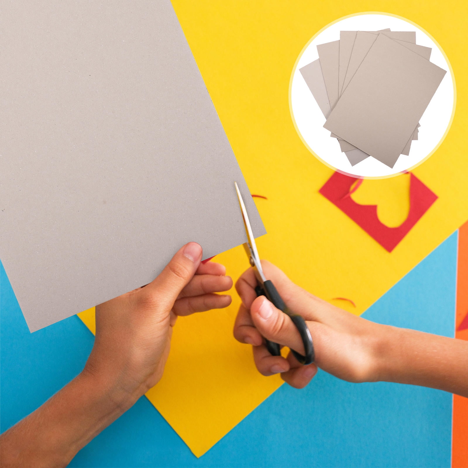 UPOUART 5pcs Medium Weight Chipboard for Kids DIY Handicraft ...