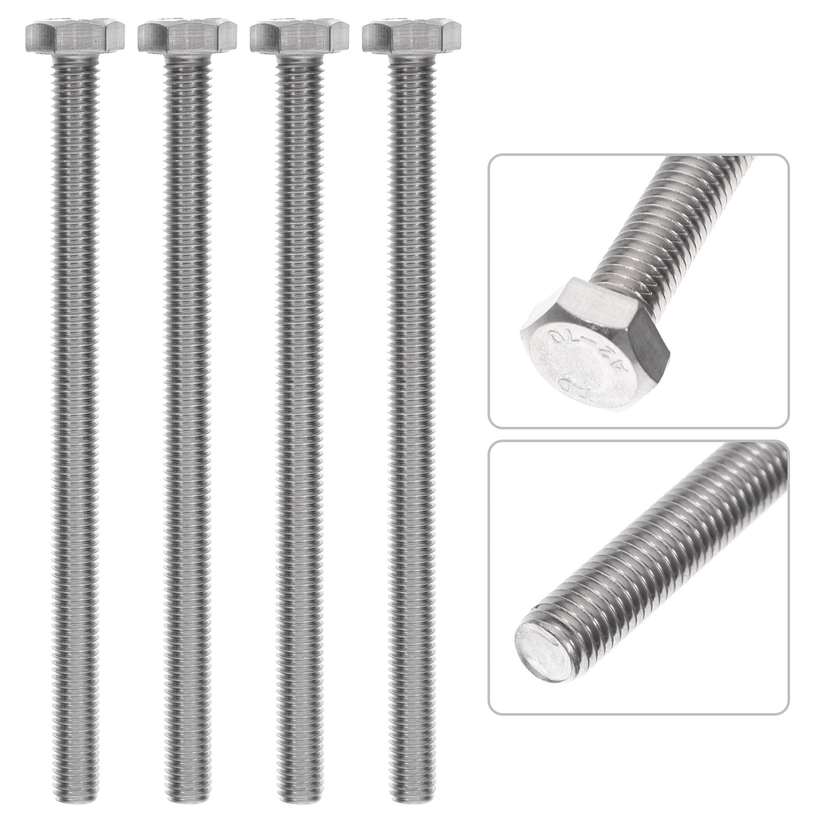UPOUART 5Pcs Hexagon Bolt Set for Automotive Industry Diy Projects ...