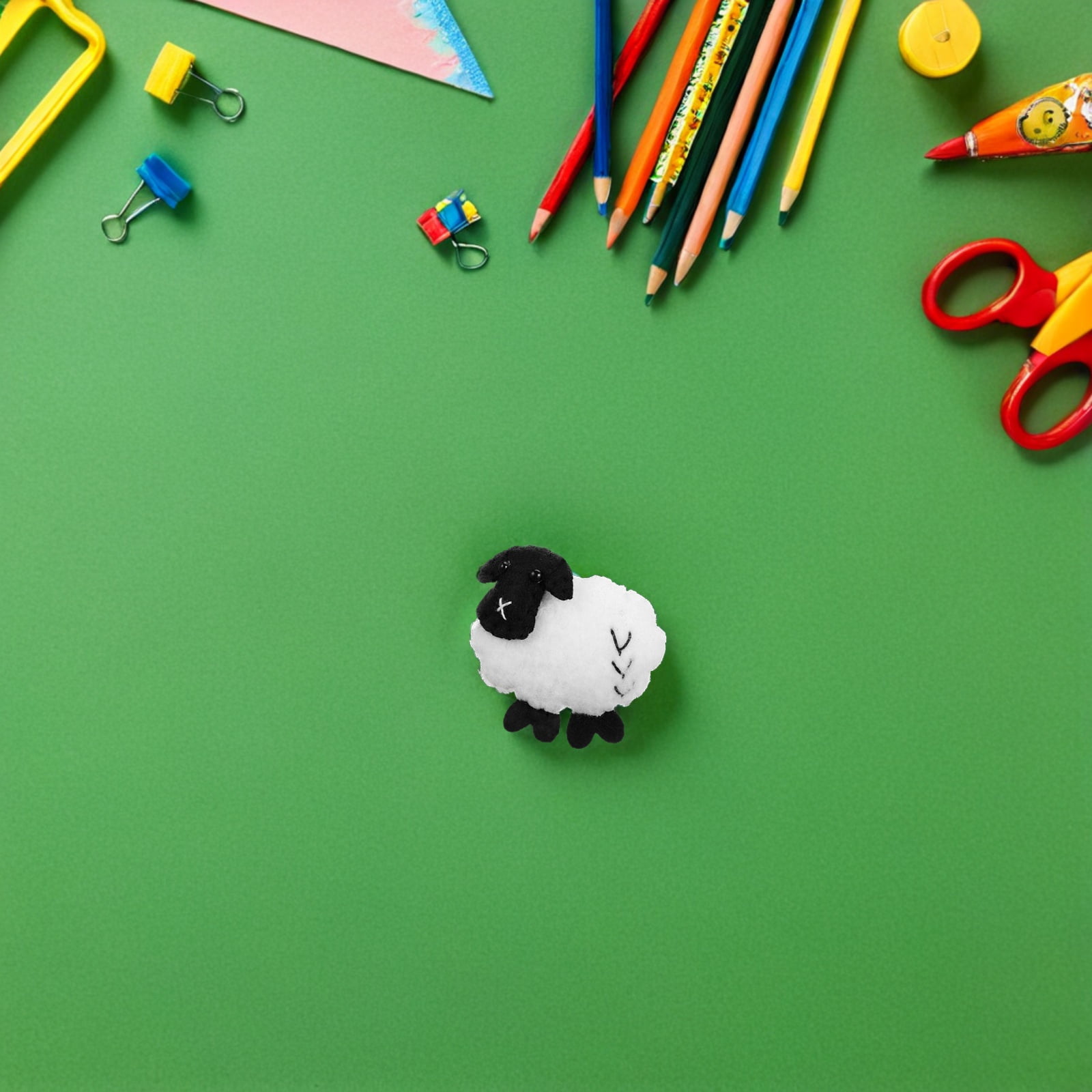 UPOUART 5Pcs Mini Sheep Craft in Handicraft Style for DIY Projects and ...