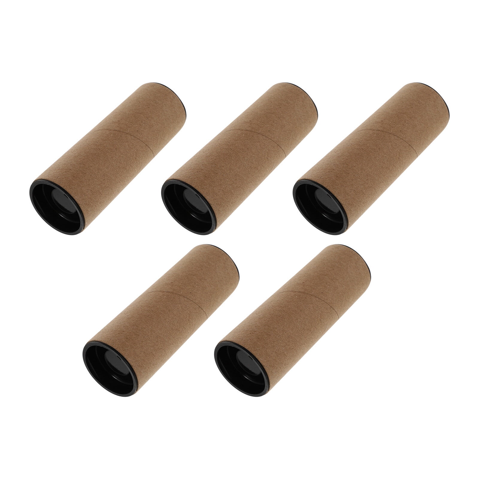 UPOUART 5Pcs Premium Paper Tubes Light Brown for Wrapping Posters ...