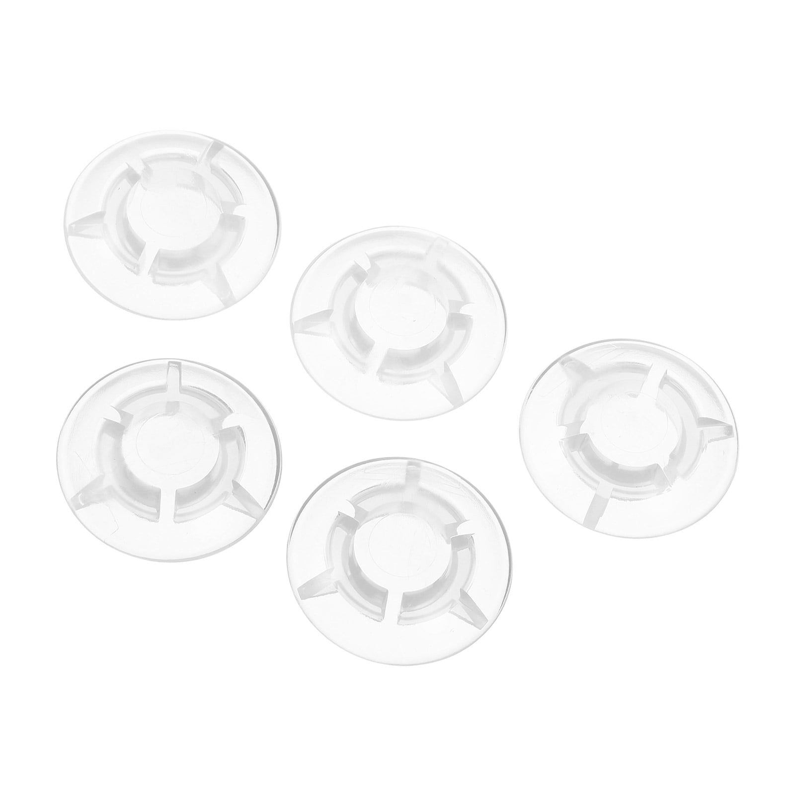 UPOUART 5Pcs Transparent Footswitch Cap for Guitar Pedal Mushroom Head ...