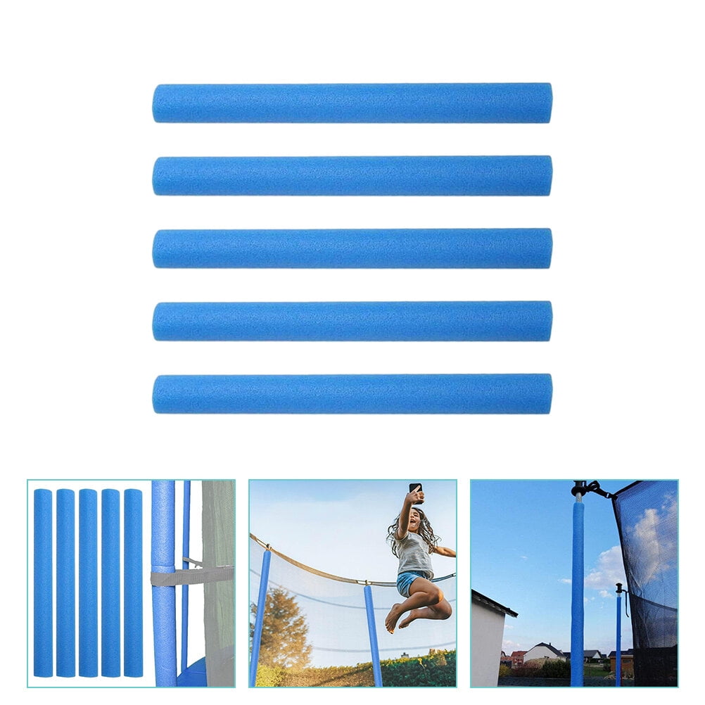 UPOUART 5Set Trampoline Replacement Enclosure Pole Sponge Sky-Blue ...