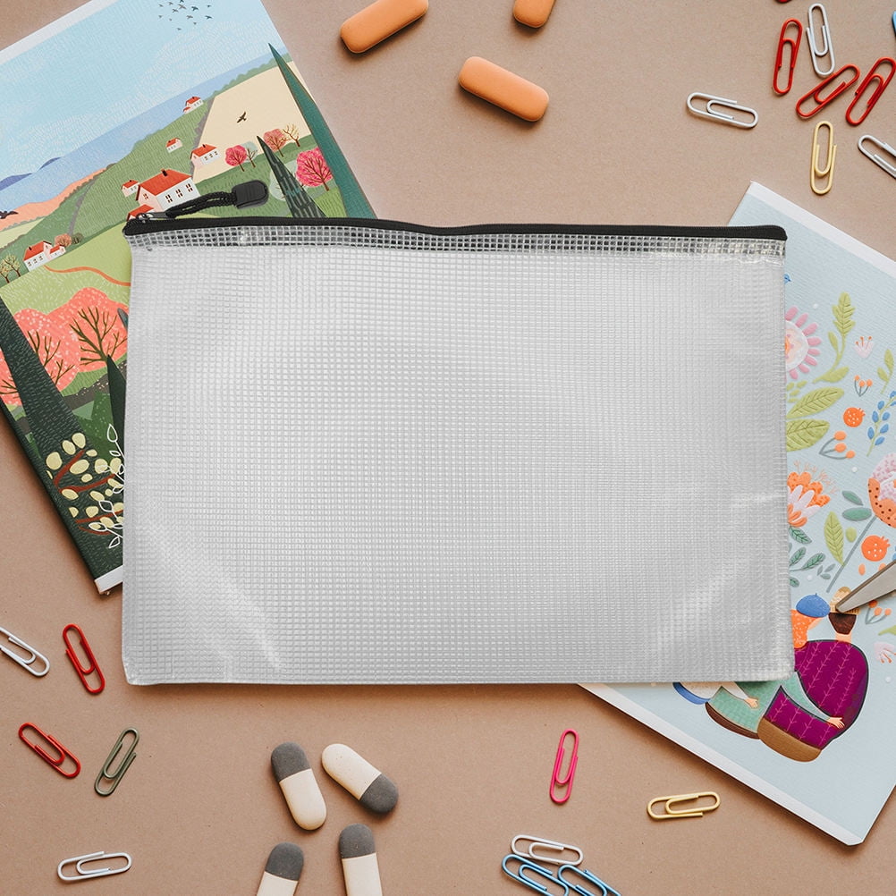 UPOUART 6 Pack Zipper Pouch for File Storage and Organization Classic ...