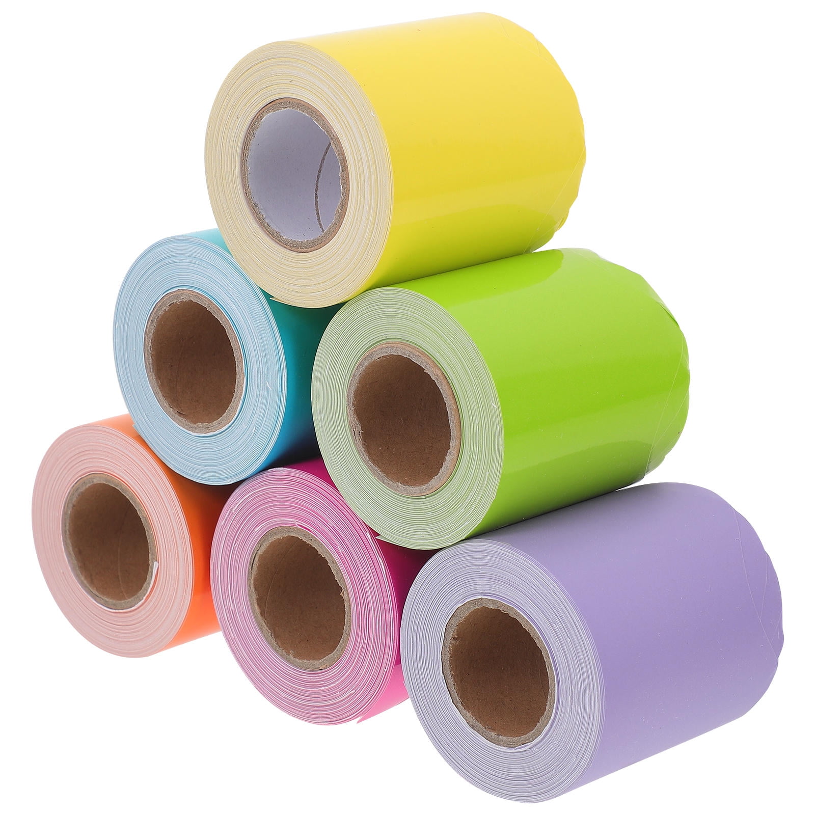 UPOUART 6 Rolls Classroom Wallpaper Border Paper Waterproof Assorted ...