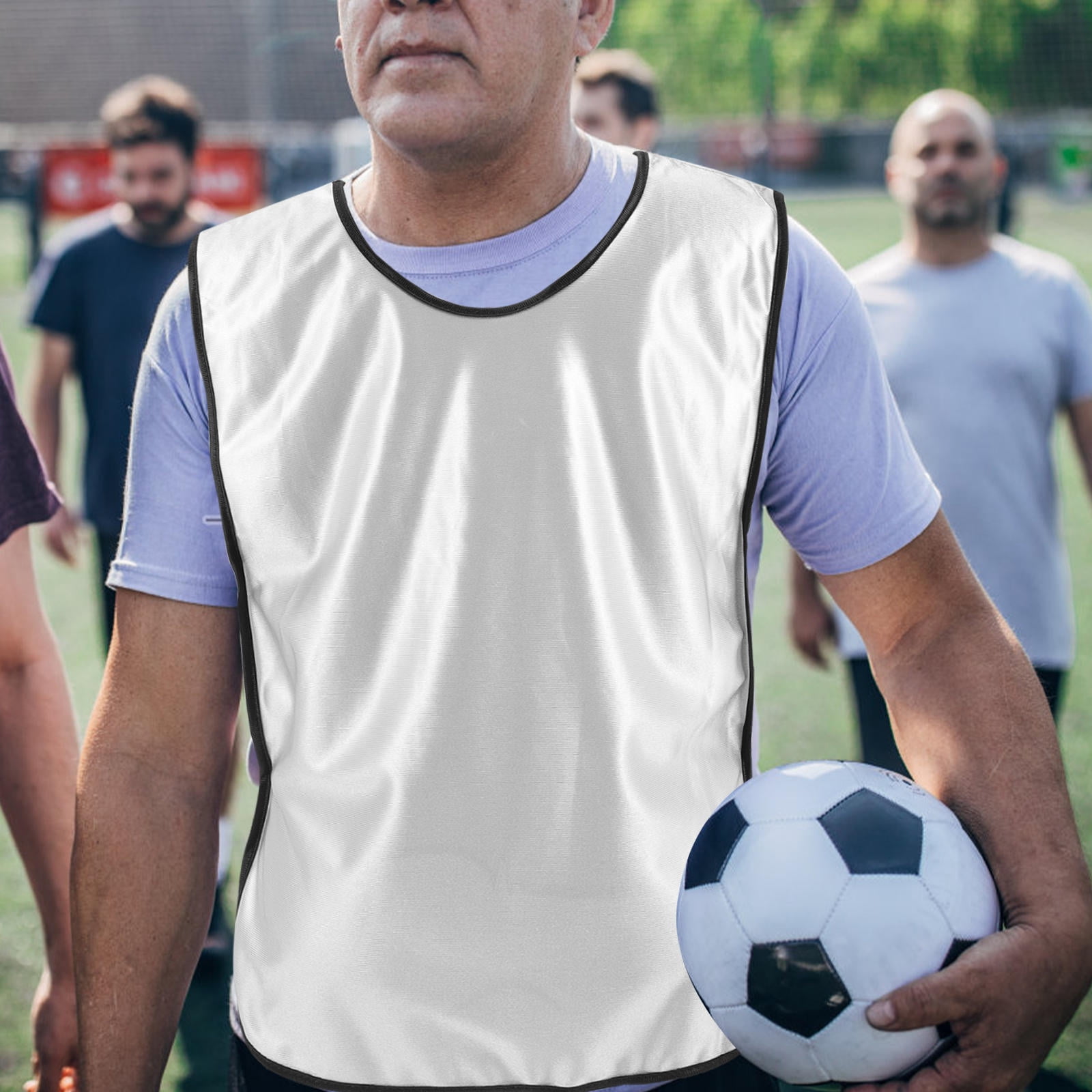 UPOUART 6Pack Formfitting Soccer Pinnies for Athletes in Team Sports ...