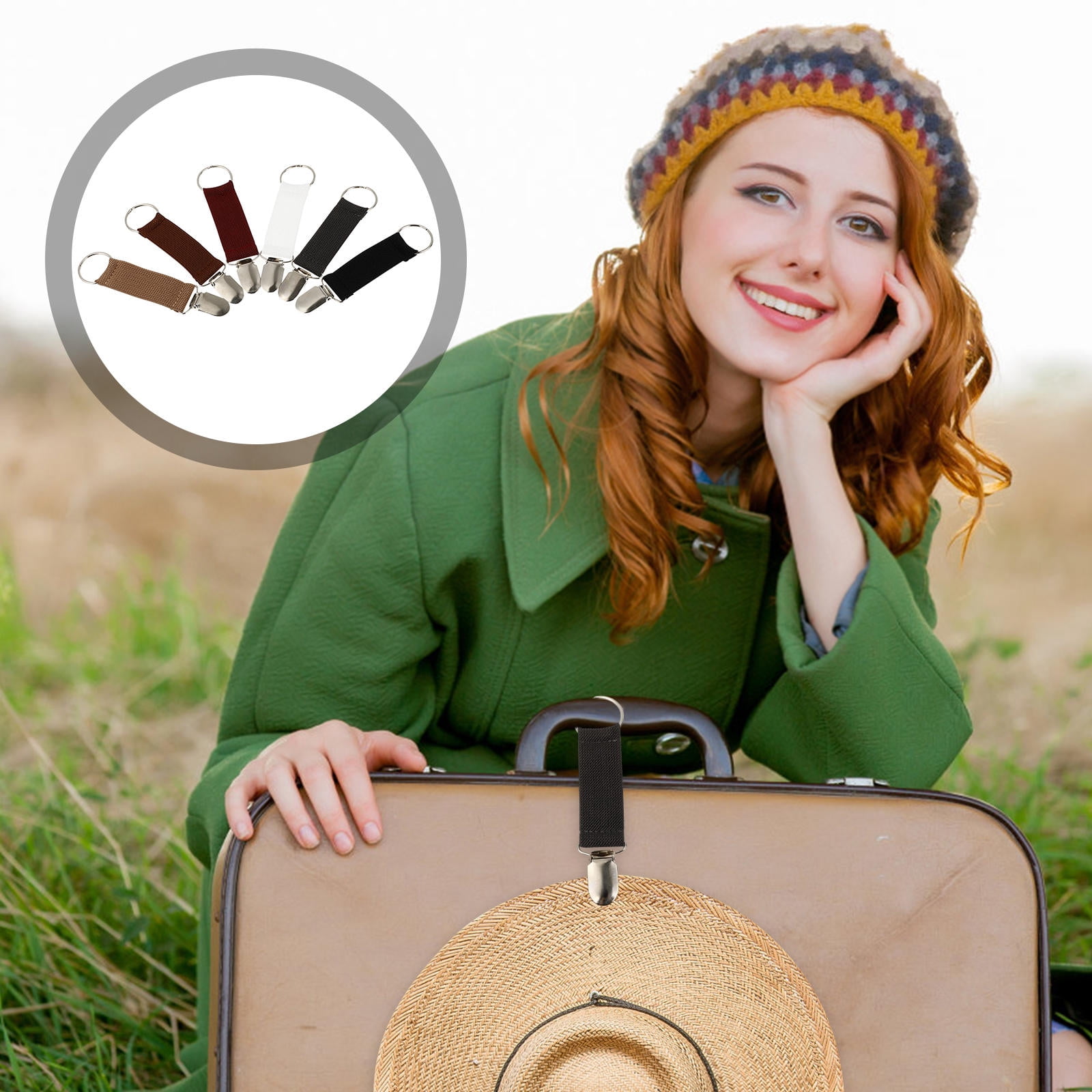 UPOUART 6Pcs Clip for Bag and Travel with Adjustable Feature - Walmart.com