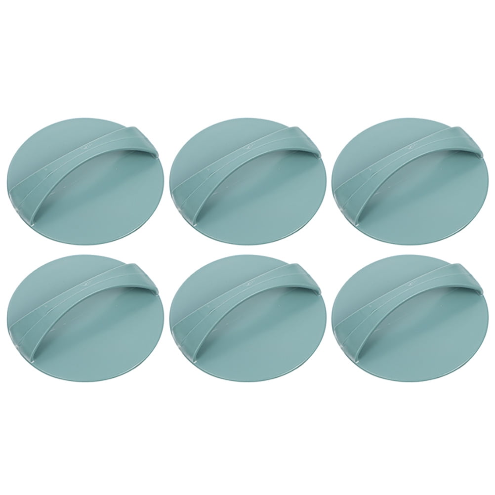 UPOUART 6Pcs Gel Printing Plate Kit Round Green ABS Printmaking Tools ...