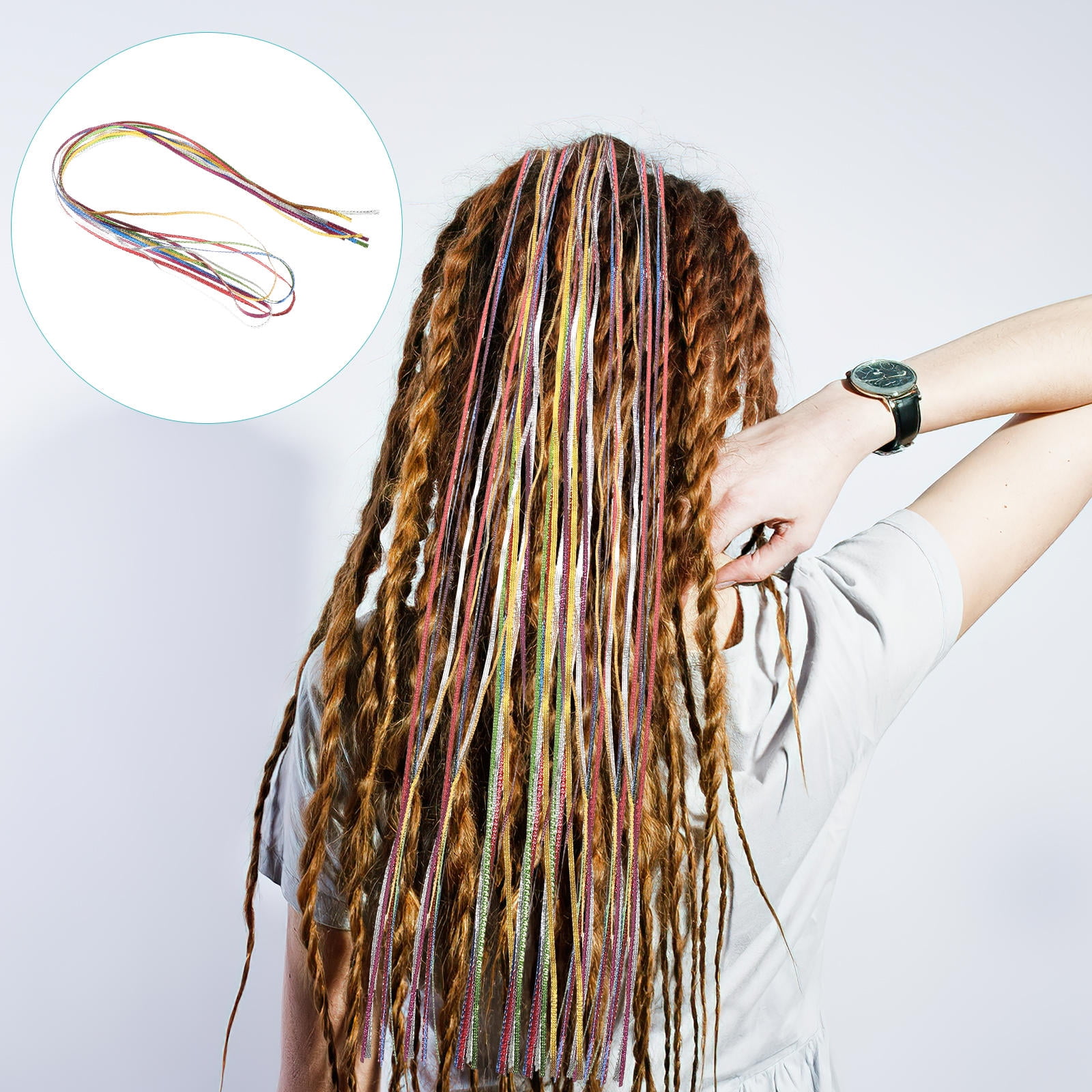 UPOUART 6Pcs Hair Braids Strings for Styling and Braiding in Nightclub ...