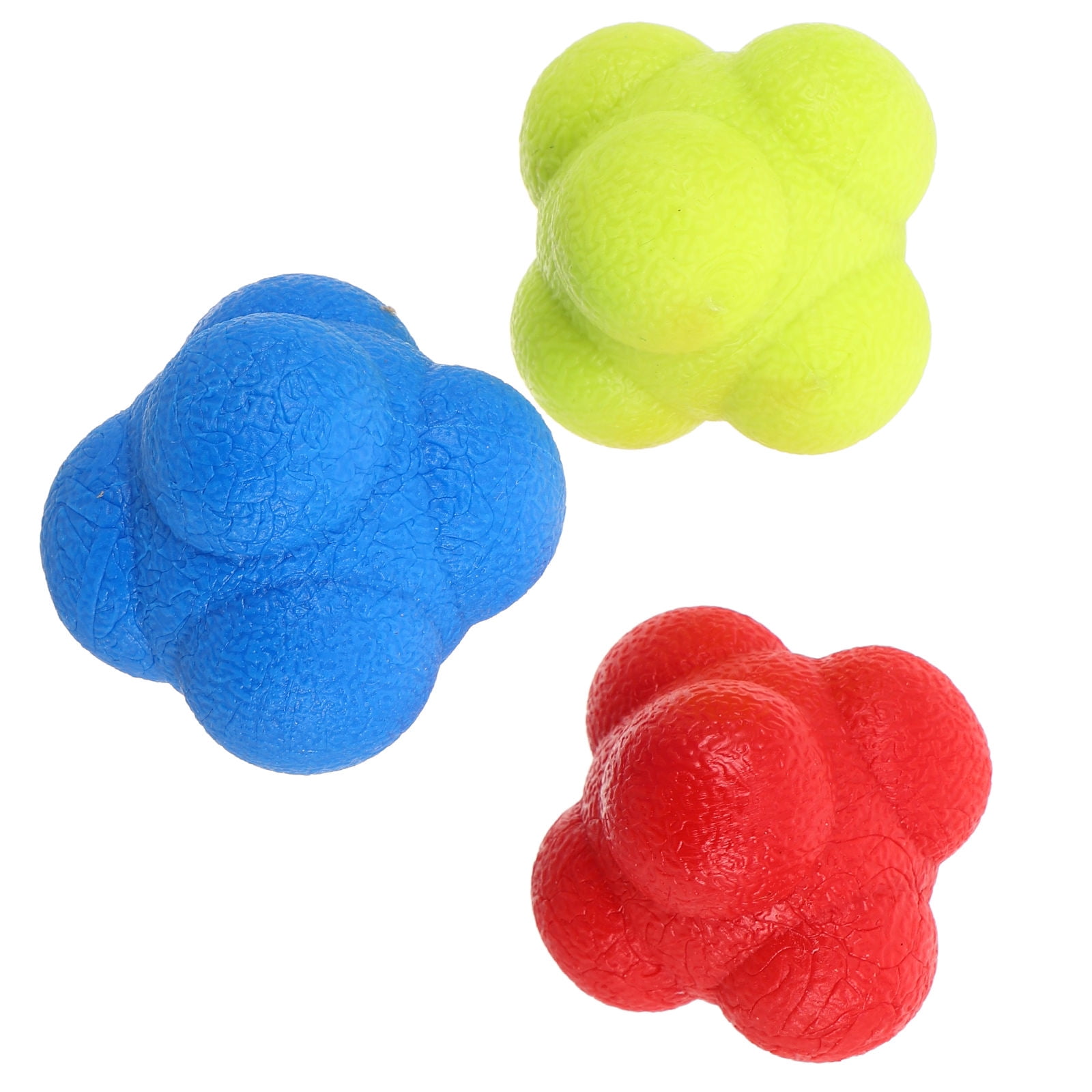 UPOUART Hexagon Reaction Ball Tpr 6Pcs 2.1In - Walmart.com