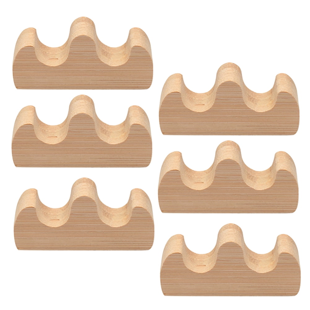UPOUART 6pcs Pencil Dispenser Holder Wooden Design For Office Work ...