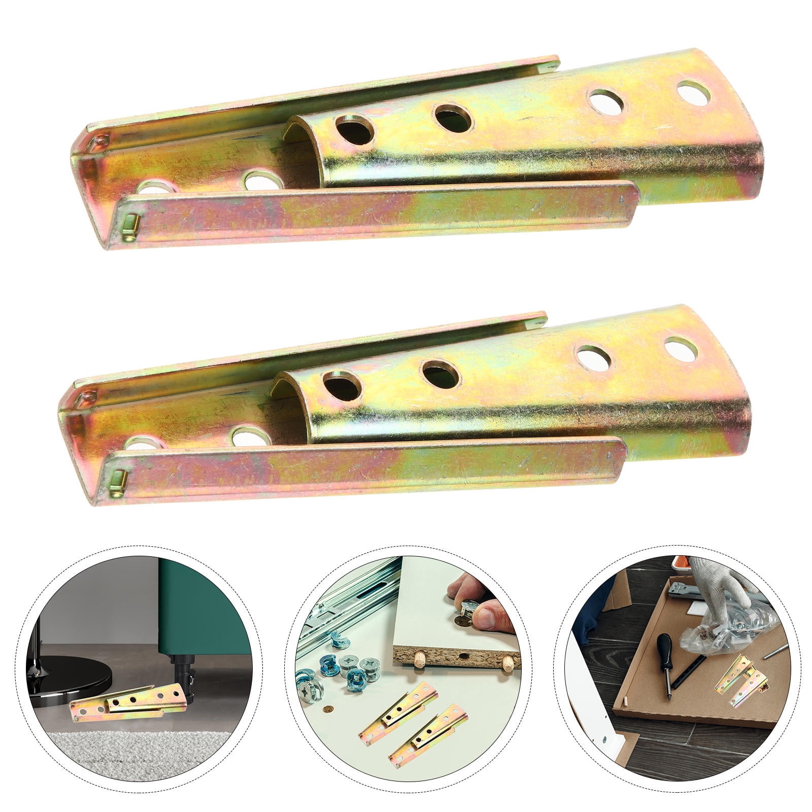 UPOUART 8Pcs Replacement Couch Bolt Golden Iron for Couch Latch ...
