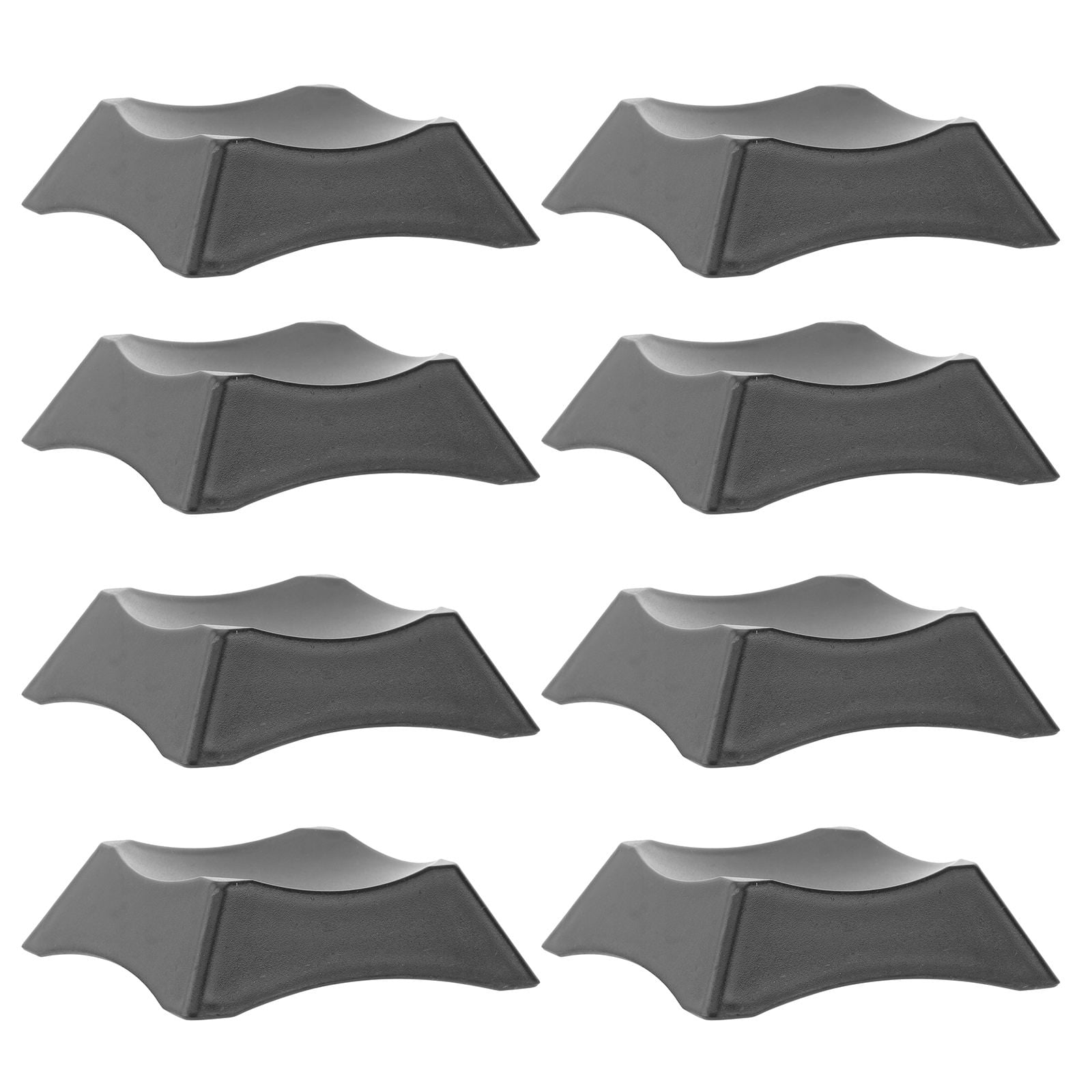 UPOUART 9Pcs Basketball Football Display Stand Durable Black Plastic ...