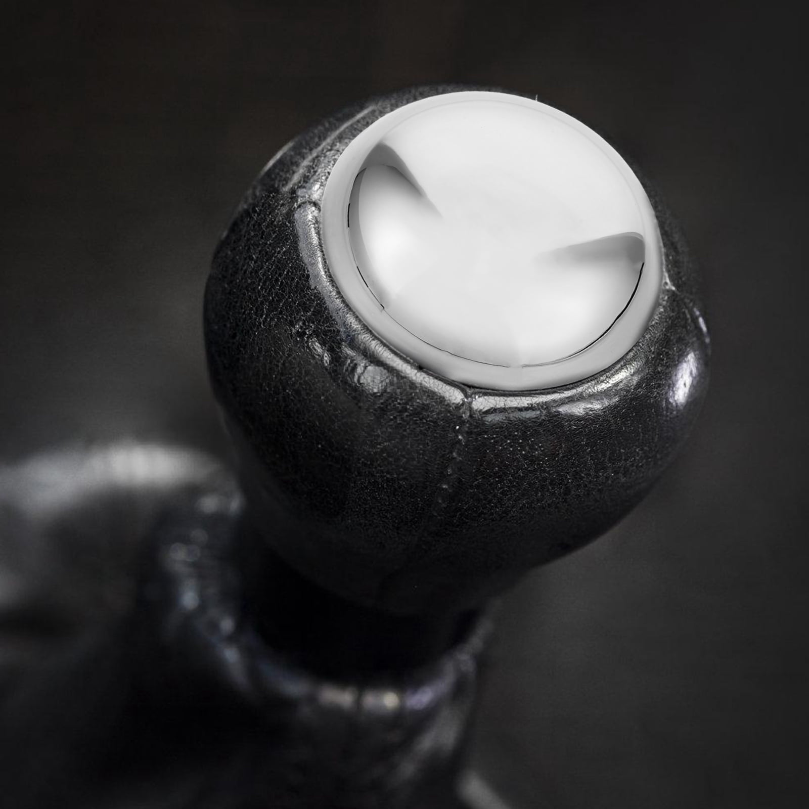 UPOUART ABS Chrome Plating Gear Shift Knob Cover 1Pack in Silver for ...