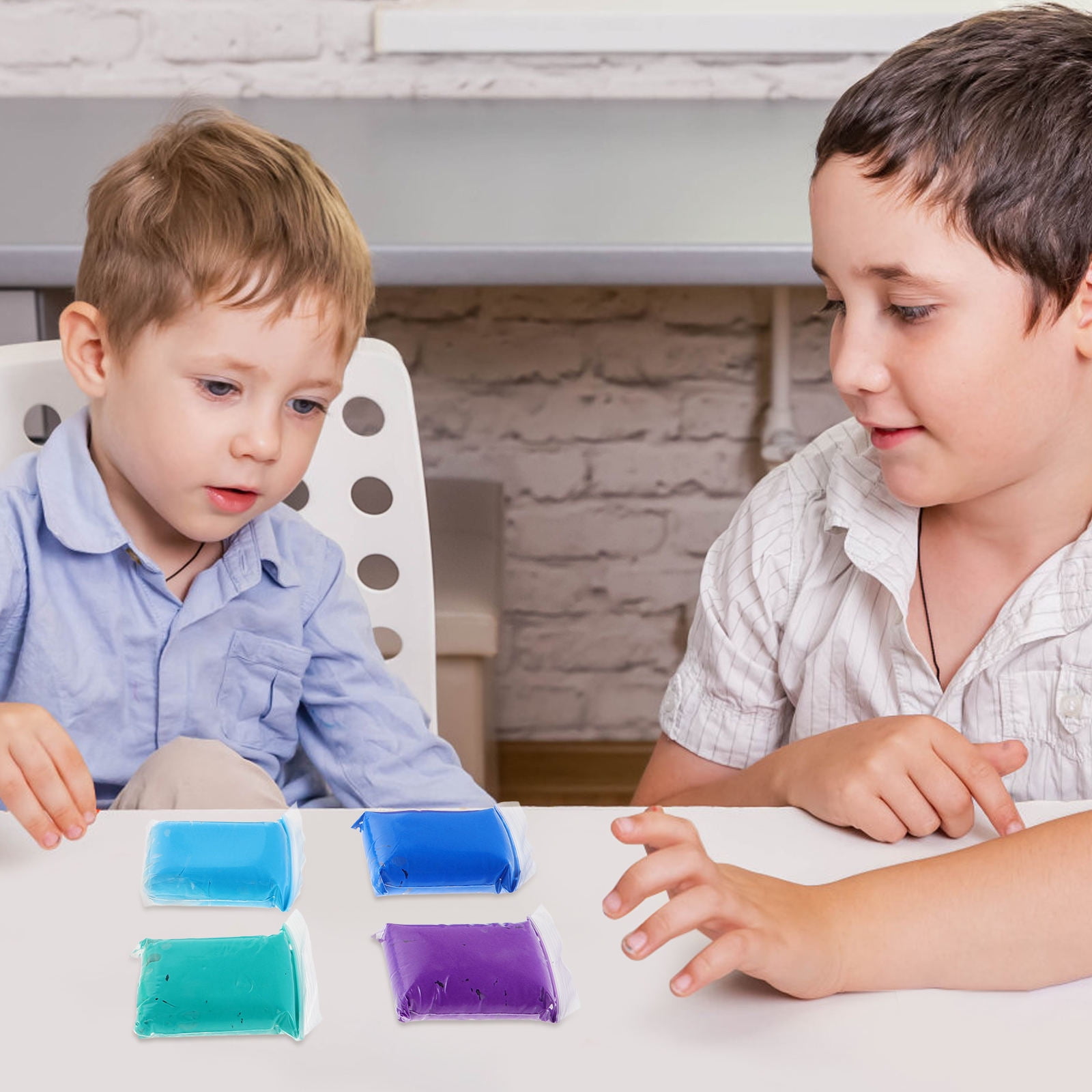 UPOUART Air Dry Clay Colors For Soft Light Modeling Clay Kit For Diy ...