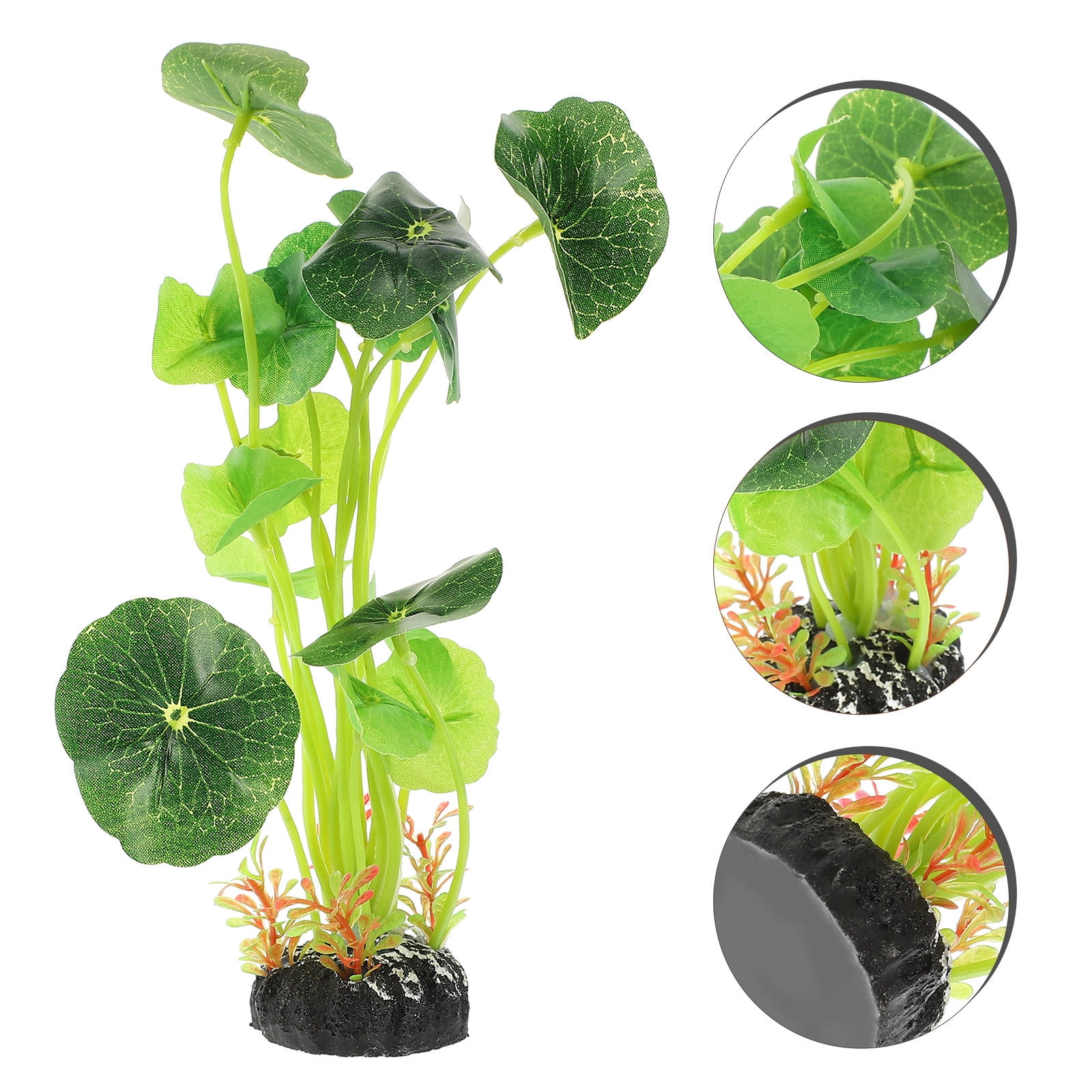 UPOUART Aquarium Decoration Plants Artificial Water Plants Set ...
