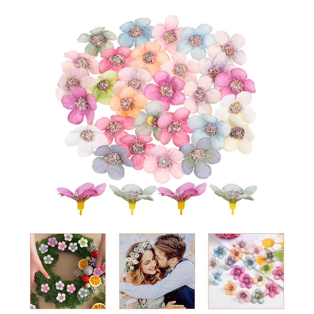 UPOUART Artificial Daisy Flowers 150Pcs Assorted Color For Diy ...