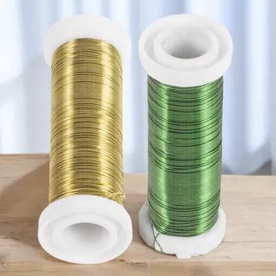 UPOUART Assorted Color Flower Wire for Binding Stringing and Wedding ...