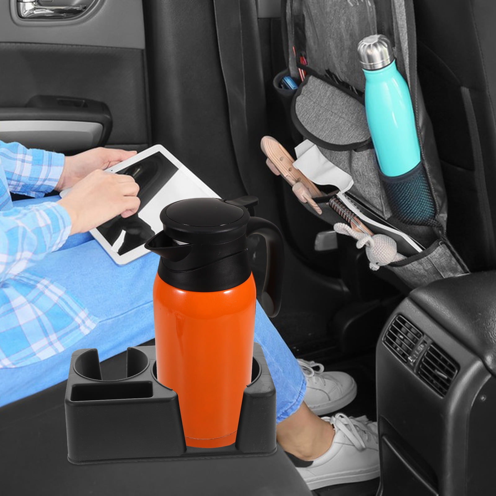 UPOUART Back to School Water Bottle Storage Rack for Truck Car Drink ...