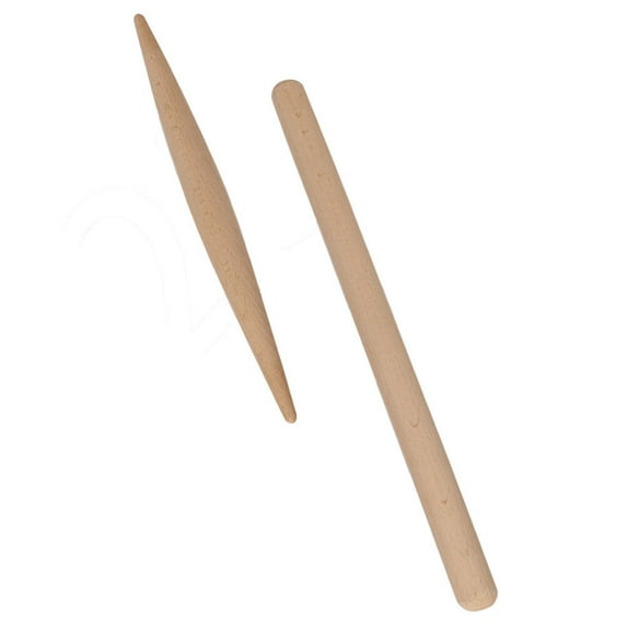 UPOUART Beige Plastic Rolling Pin Baking Tool for Home Use NonSticky ...