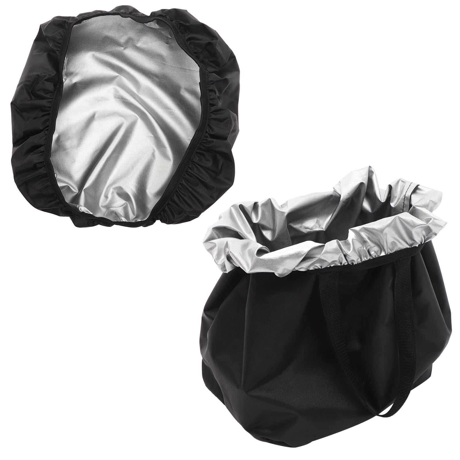 UPOUART Bike Basket Rain Cover 1Pack 420D Oxford Cloth Black 12.97X9 ...