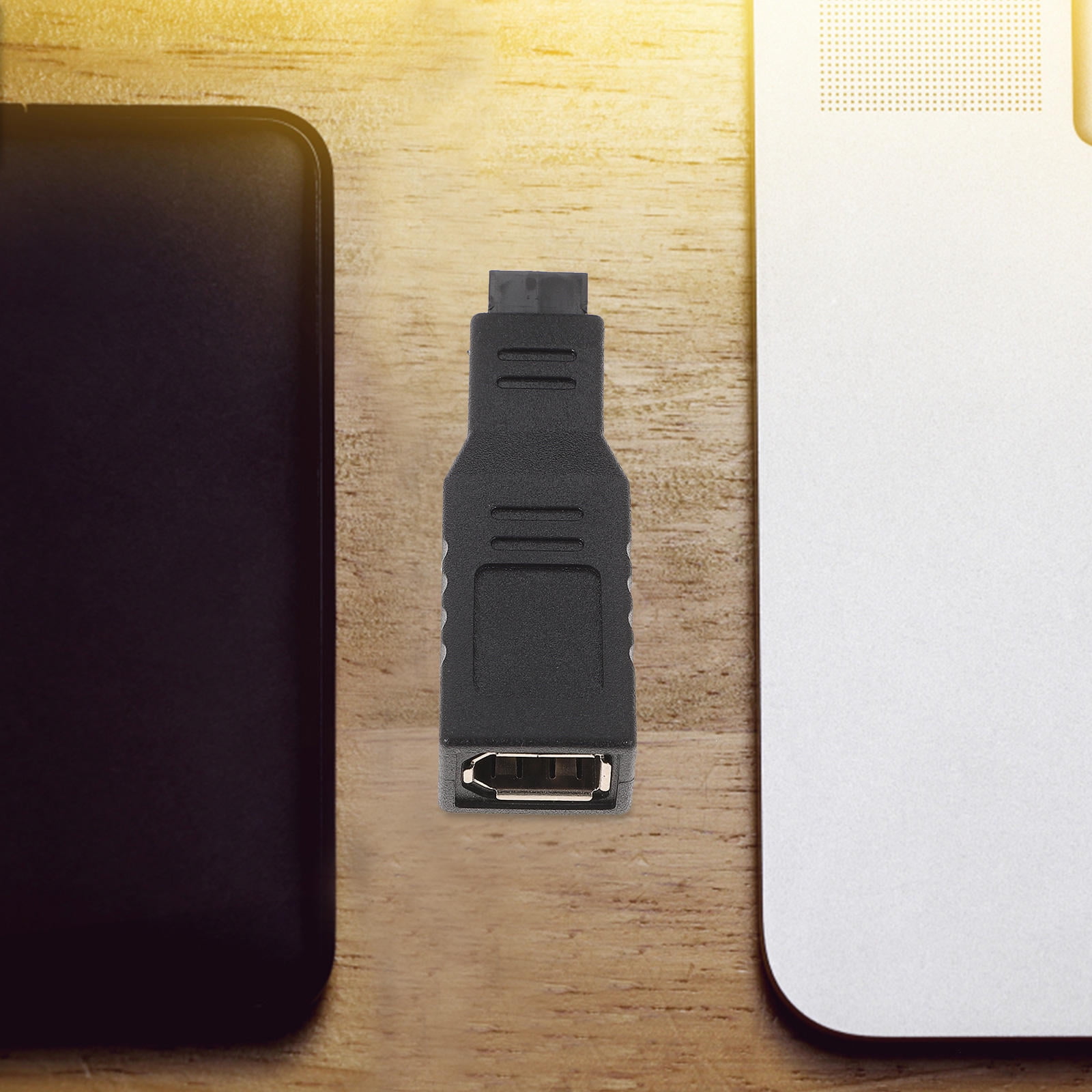 UPOUART Black 6 Pin Female to 9 Pin Male Adapter Cable for Connecting ...