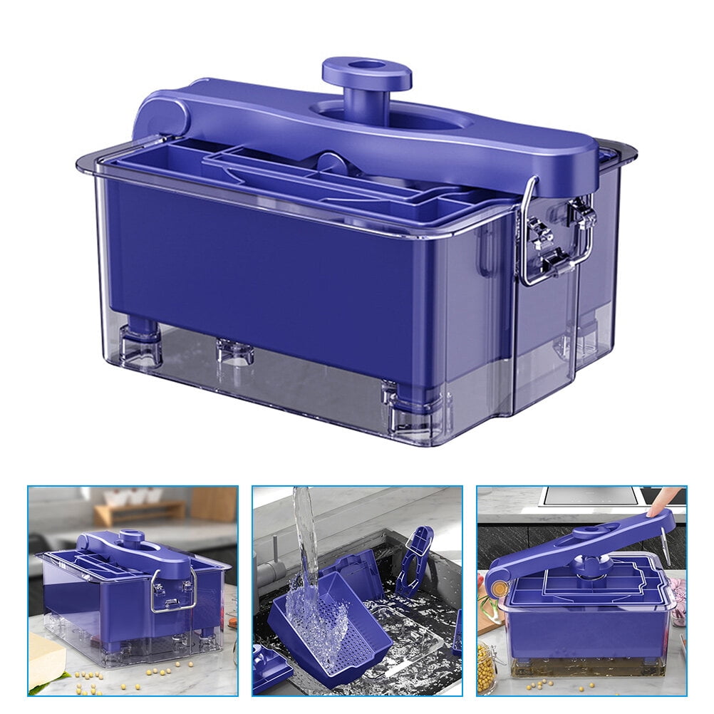 UPOUART Blue Tofu Pressing 1Pack for Home Cooks With Water and Shape ...