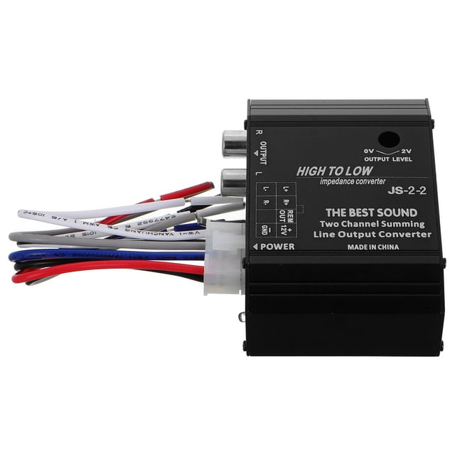 UPOUART Car Audio Converter High Fidelity Subwoofer Line Converter ...