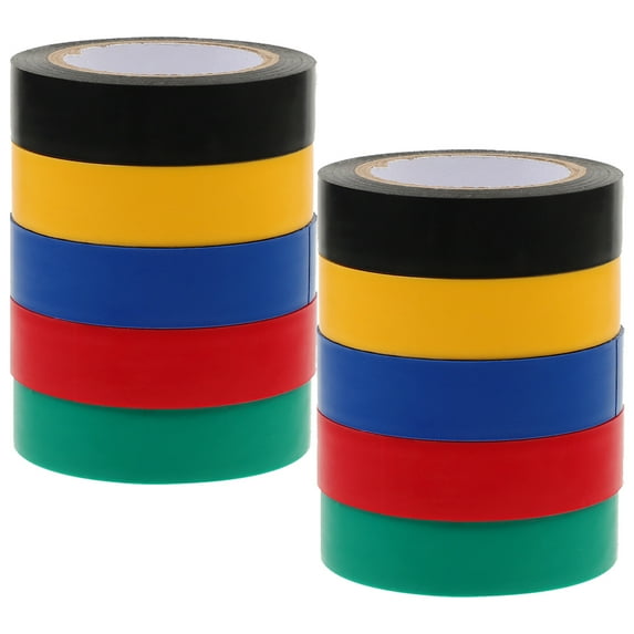 UPOUART Colored Electrical Tape Set with Strong Adhesive for Wire ...