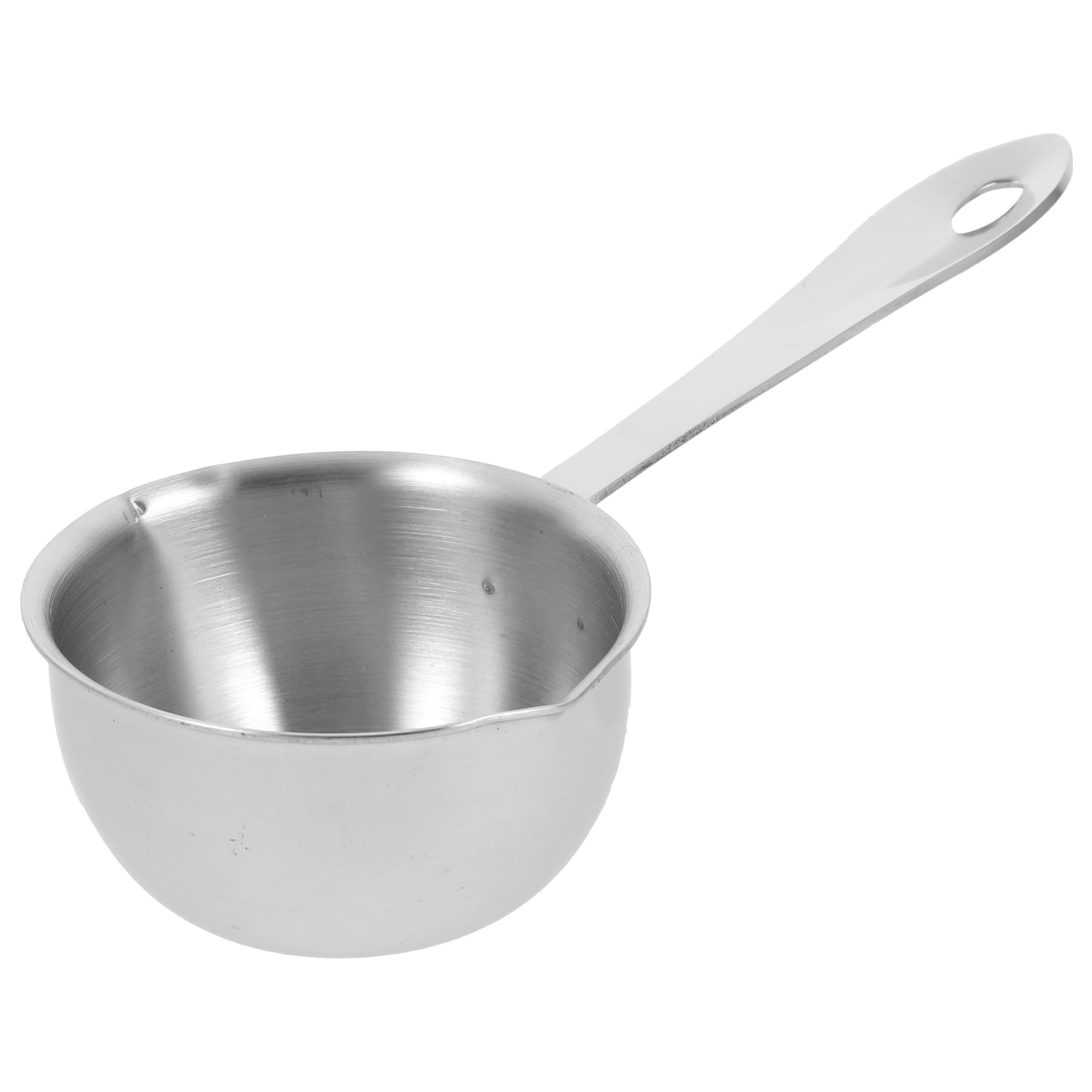 UPOUART Small Stainless Steel Pour Oil Pan with Handle for Boiling Eggs ...