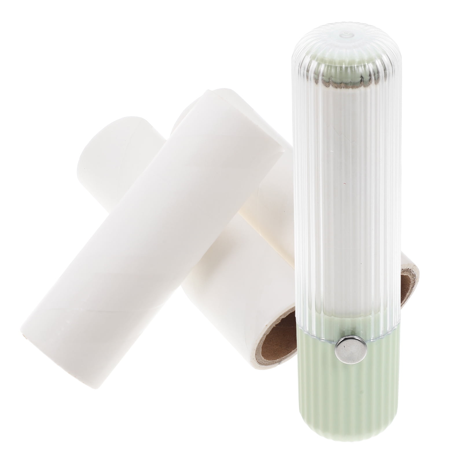 UPOUART Compact Sticky Lint Roller in Green for Pet Hair Removal Easy ...