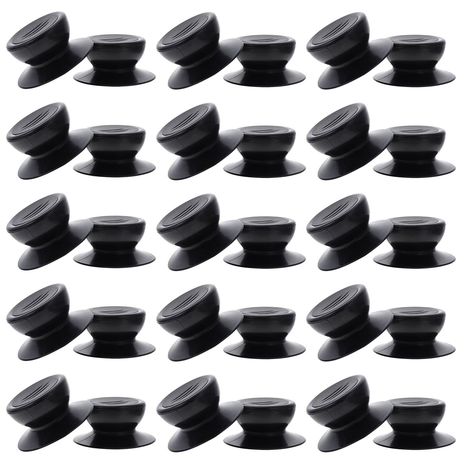 UPOUART Cooking Pot Lid Knob Replacement 30Pack Black Plastic Round For ...