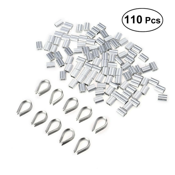 UPOUART Corrosion Resistant Steel Cable Collar Wire Fitting Durable for ...