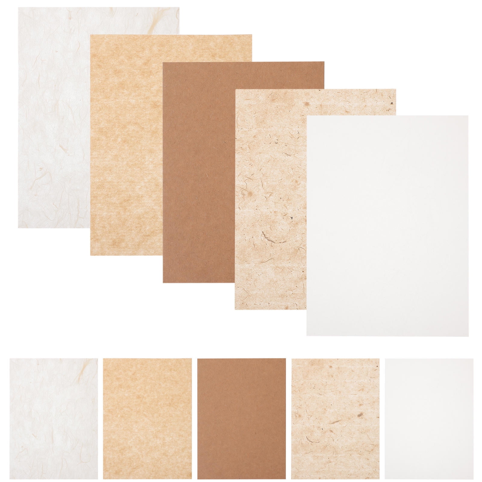 UPOUART Textured Scrapbooking Paper Background Papers 30 Sheets 5.8X4 ...