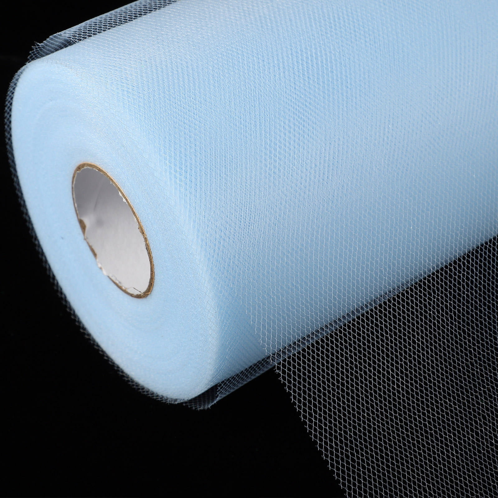 UPOUART Decorative Sky Blue Mesh Ribbon for Wedding and Party DIY Craft ...
