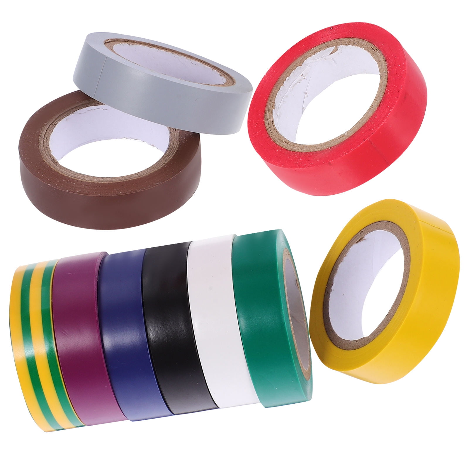 UPOUART Electrical Tape Set Colored Electrical Insulation Tape High ...