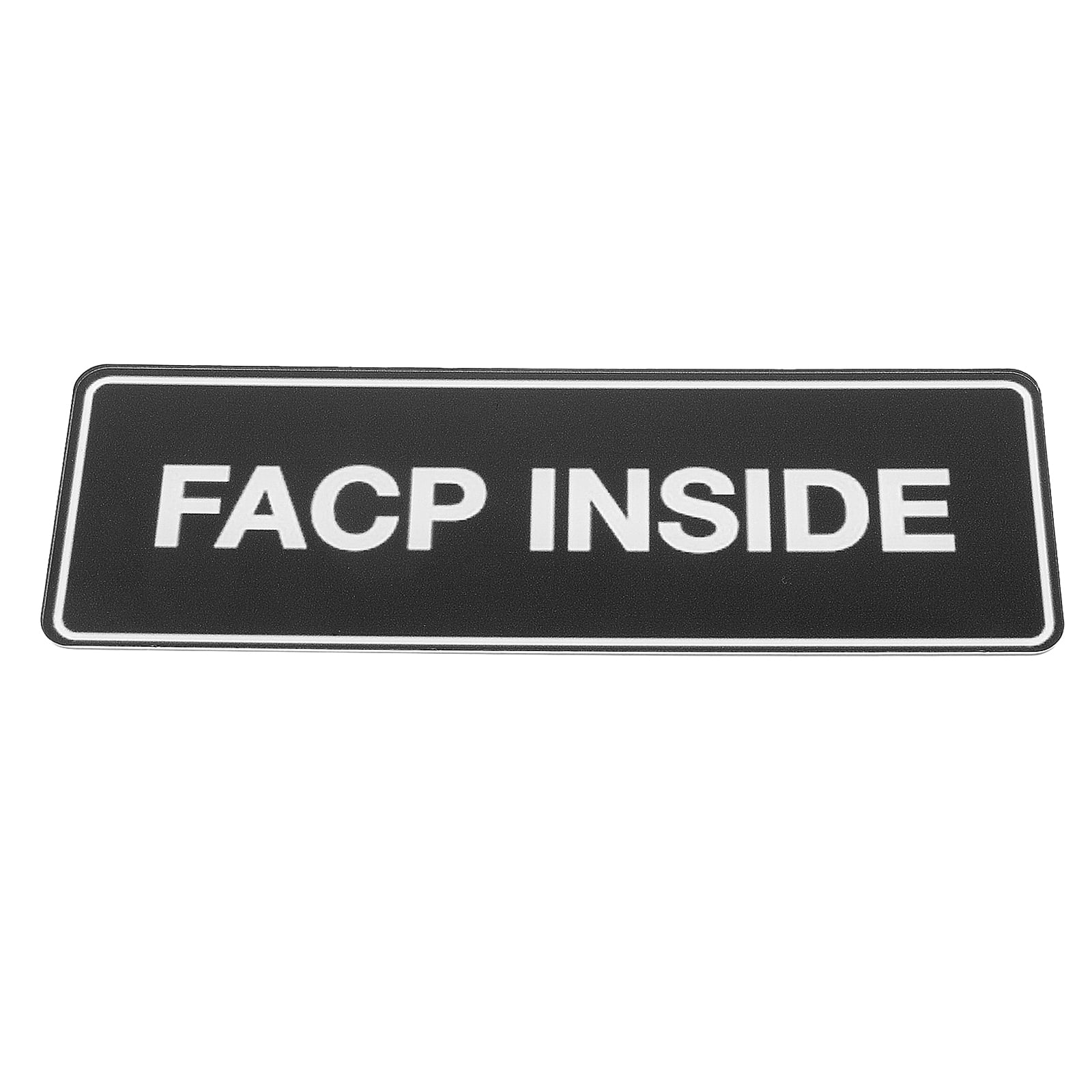 UPOUART Fire Action Notice Sign Emergency Fire Alarming Sign Black ...