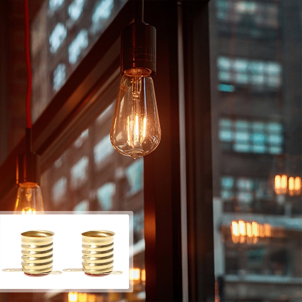 UPOUART Golden Copper Vintage Lamp Socket for DIY Light Fixtures and ...