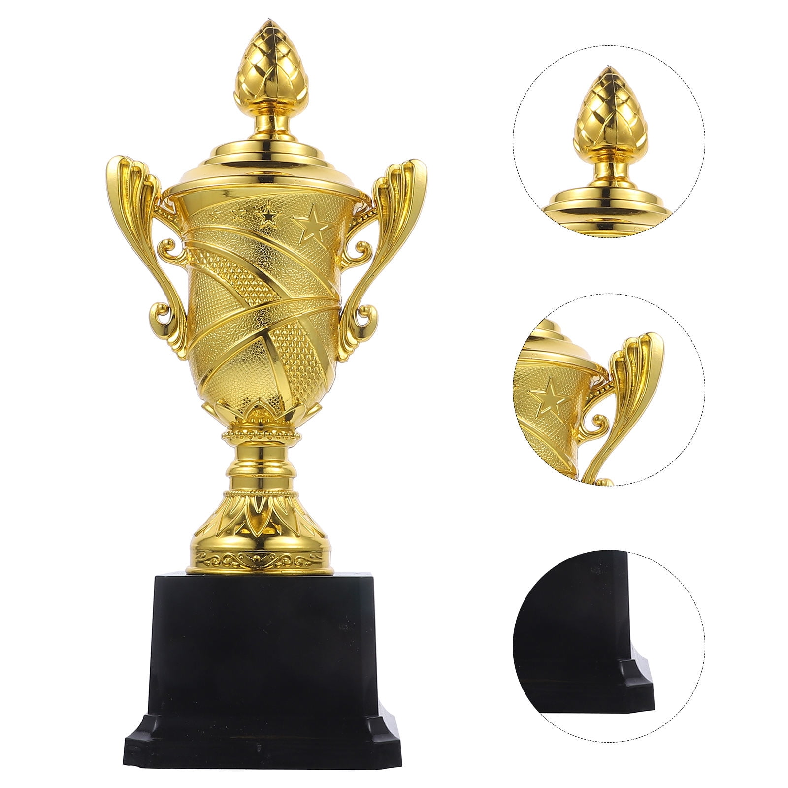 UPOUART Golden Plastic Award Trophy Cup for Ceremony Celebration ...
