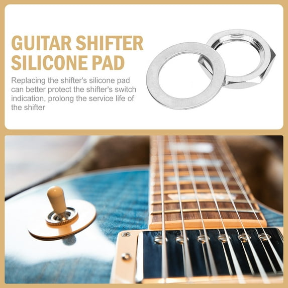 UPOUART Guitar Pots Nuts with Alloy Material in Silver for Audio Output ...