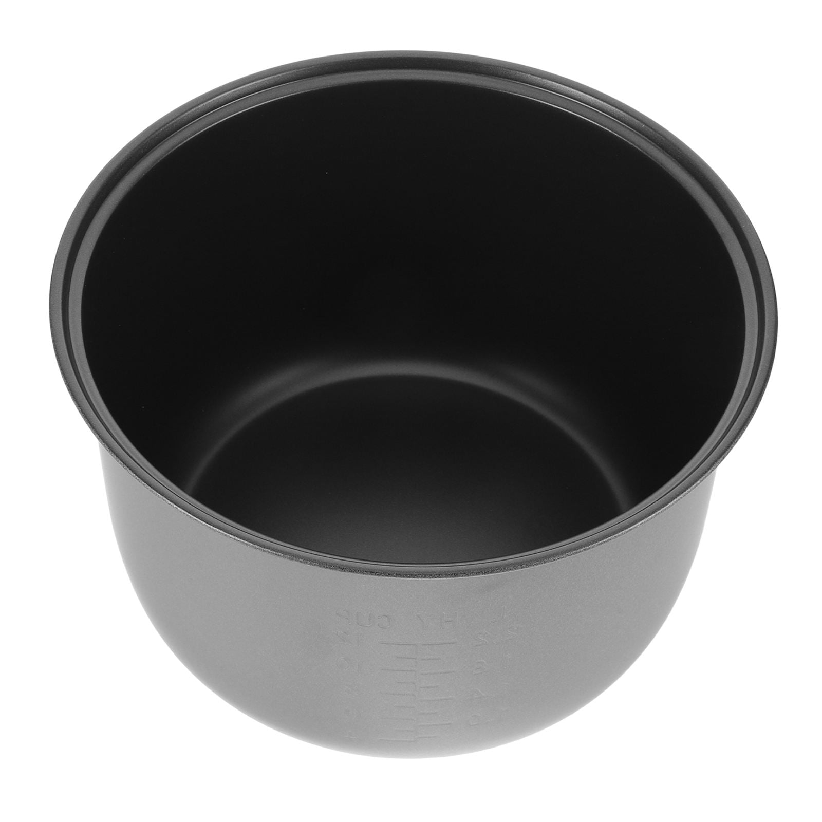 UPOUART Heavy Duty Dark Grey Aluminum Rice Cooker Pot Replacement with ...