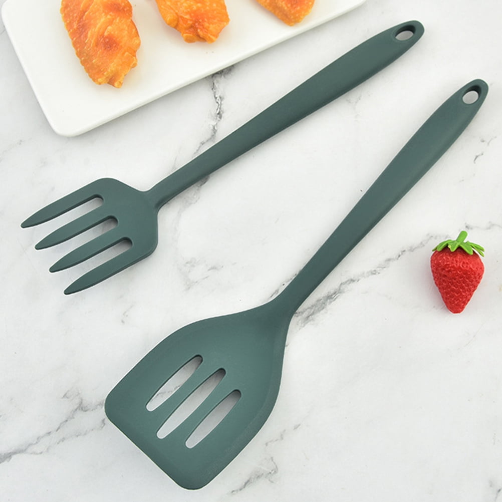 UPOUART Kitchen Utensils Set Silicone Multi-function Fork Shape for ...
